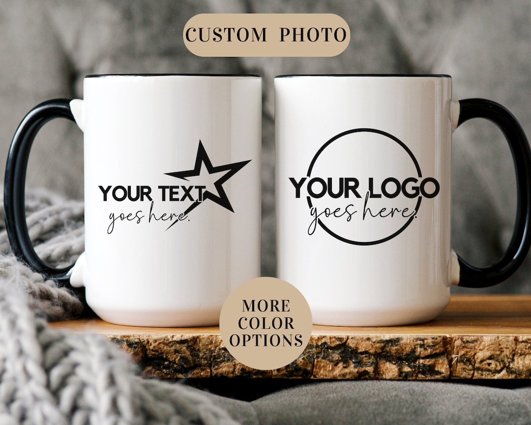 Custom Mug With Logo, Custom Logo Mug, Custom Bulk Mug, Custom Logo ...