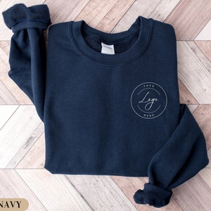 Custom Logo Sweatshirt, Small Business Sweatshirt, Business Logo ...