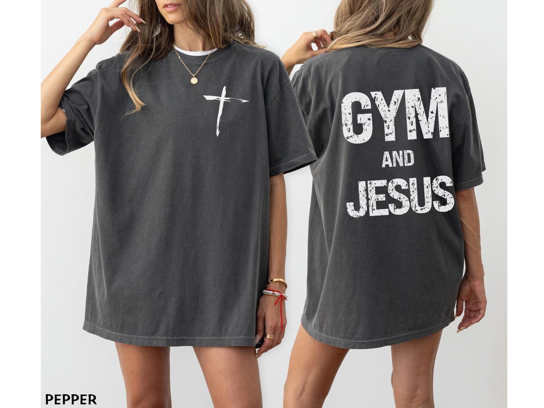 Gym and Jesus Shirt, Christian Pump Cover, Jesus Shirt, Bodybuilding ...