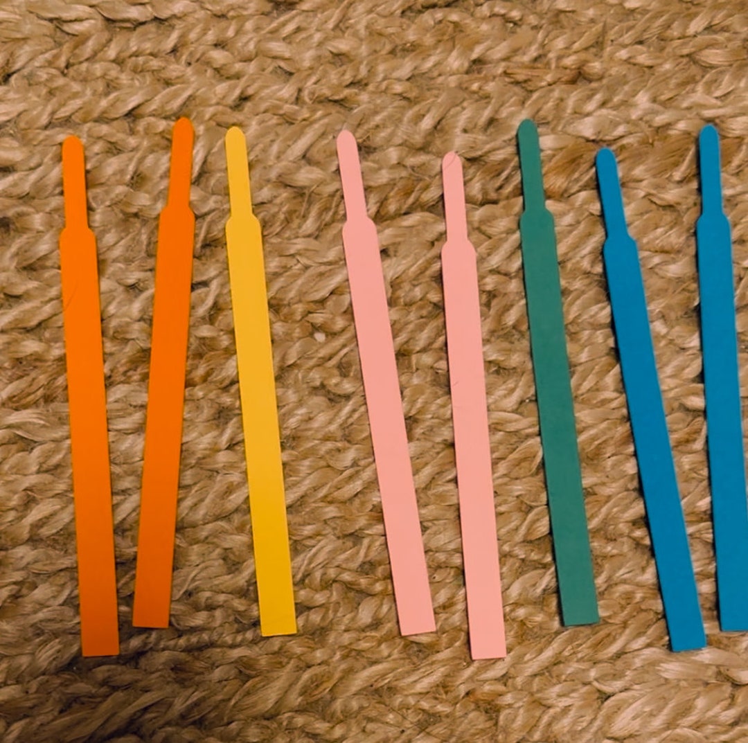 Fragrance Test Strips - Vector File to CUT YOUR OWN Scent Strips on a ...