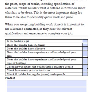 Builders Helper# PDF Template:new Home Builder Checklist How to ...