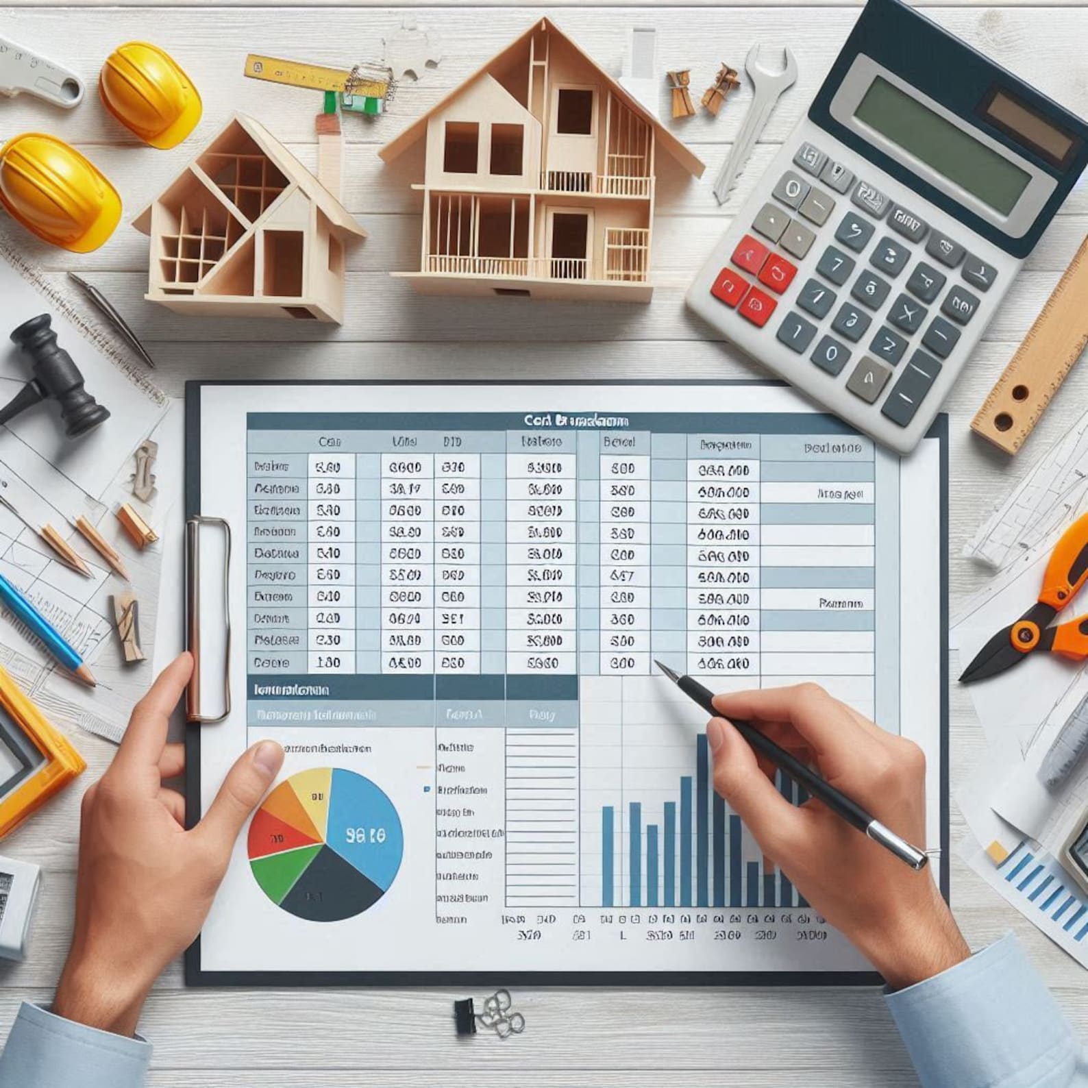 Builders Helper#excel Template: Construction Budget Excel Template Cost ...