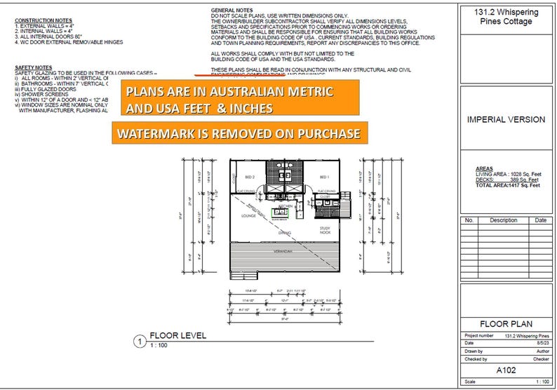 House Plan#131.2: - Whispering Pines Cottage Home Plans – Where Comfort ...