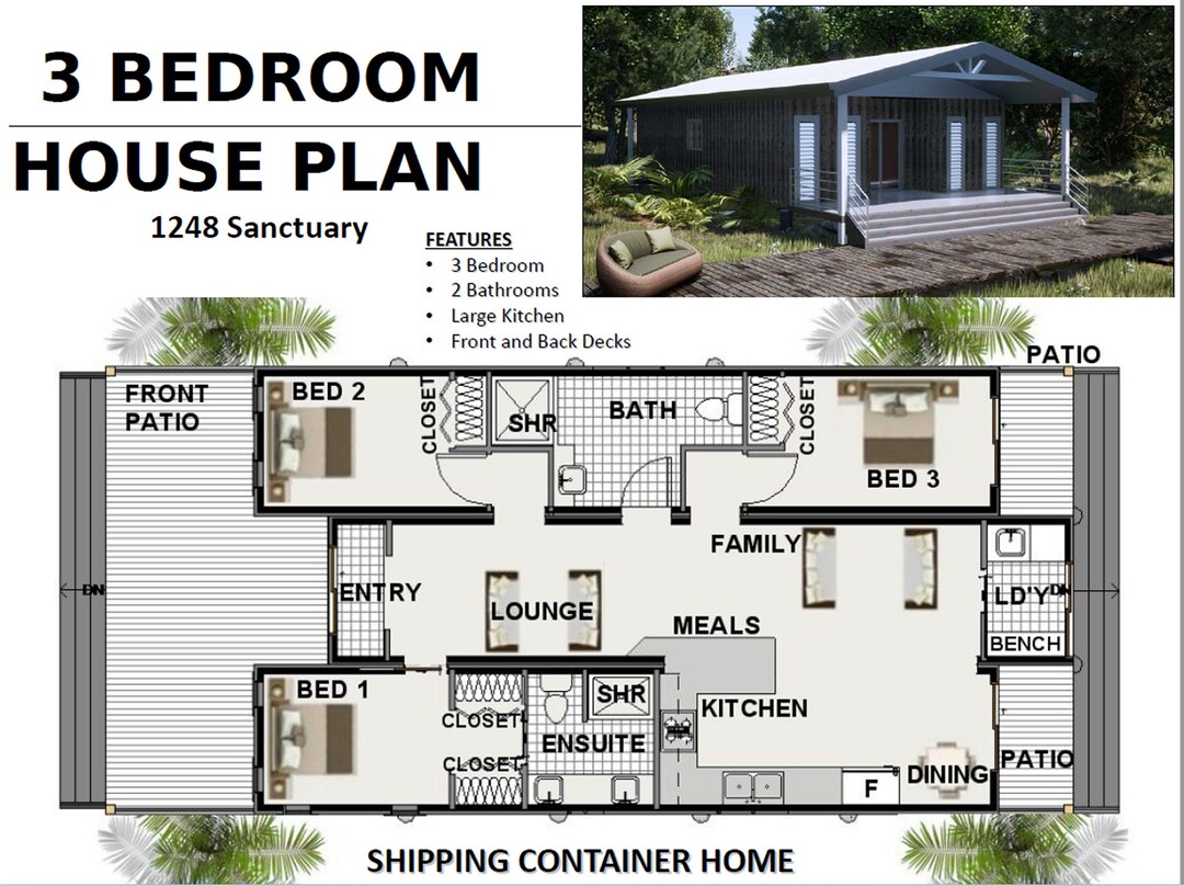 Stylish and Sustainable: Discover Your Dream 3-bedroom, 2-bathroom ...