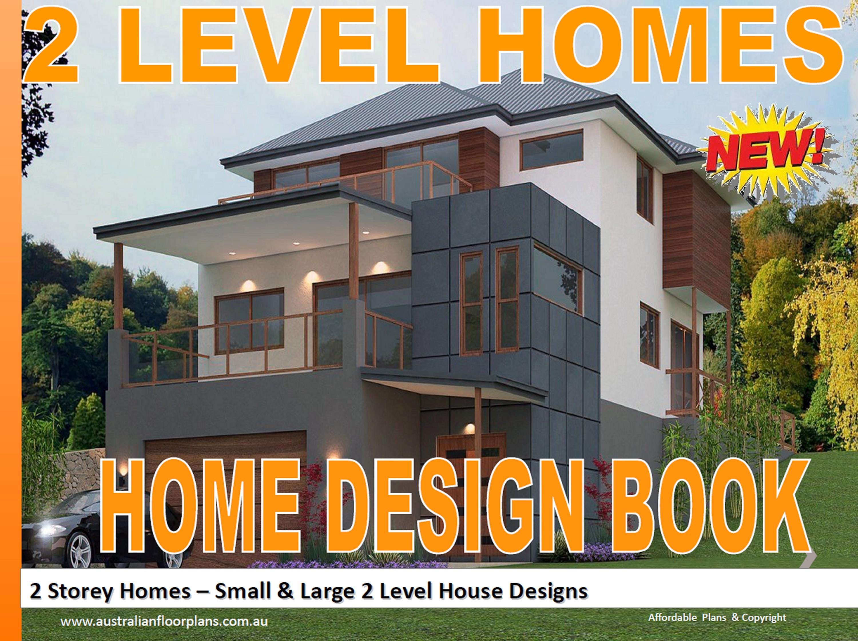 House Plan Design Book# 2 Level Homes: A Home Design Ebook is a Digital ...