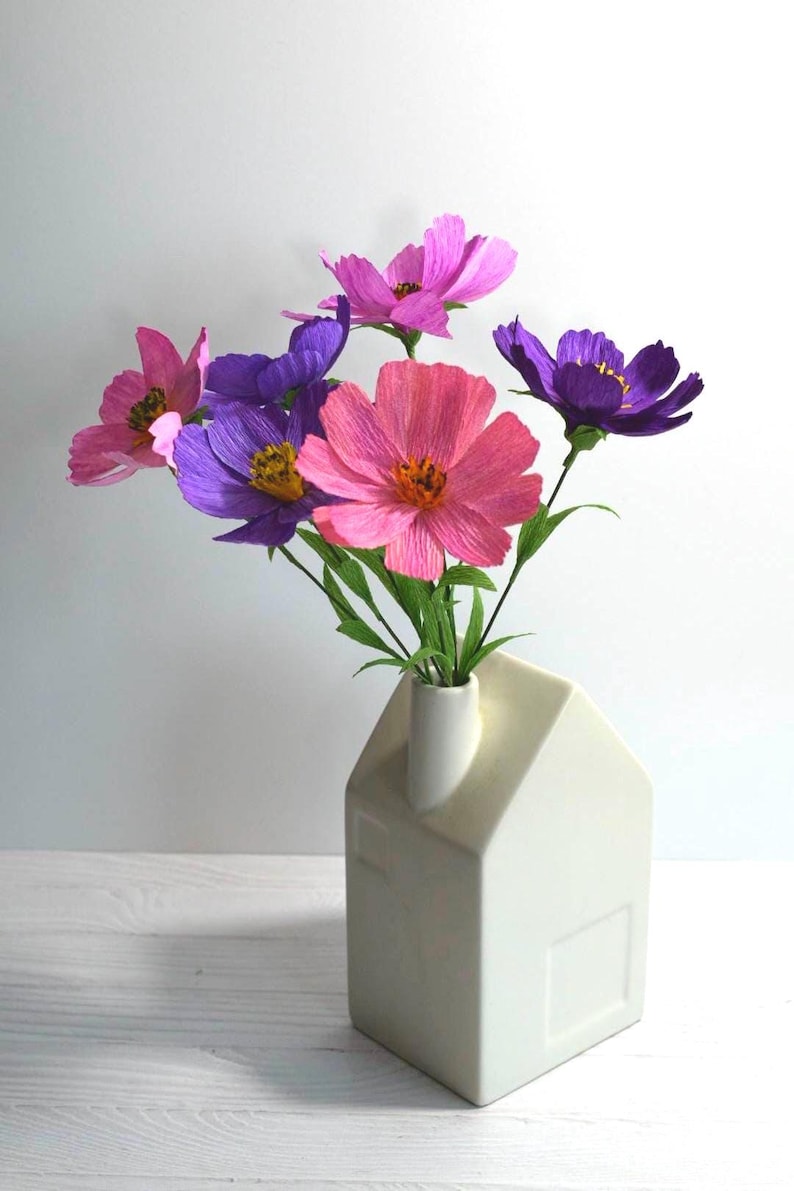 Paper Cosmos Stem - Etsy