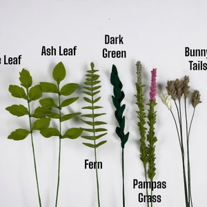 Felt Greenery Stems - Etsy