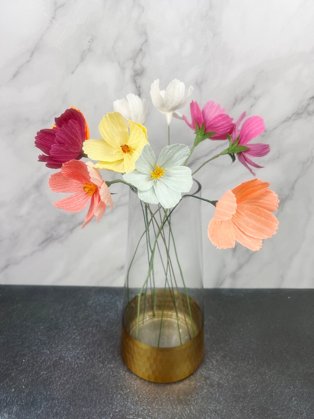 Cosmos Stem Boho Flowers for Bouquet Wedding Bridal Bouquet Cosmos ...