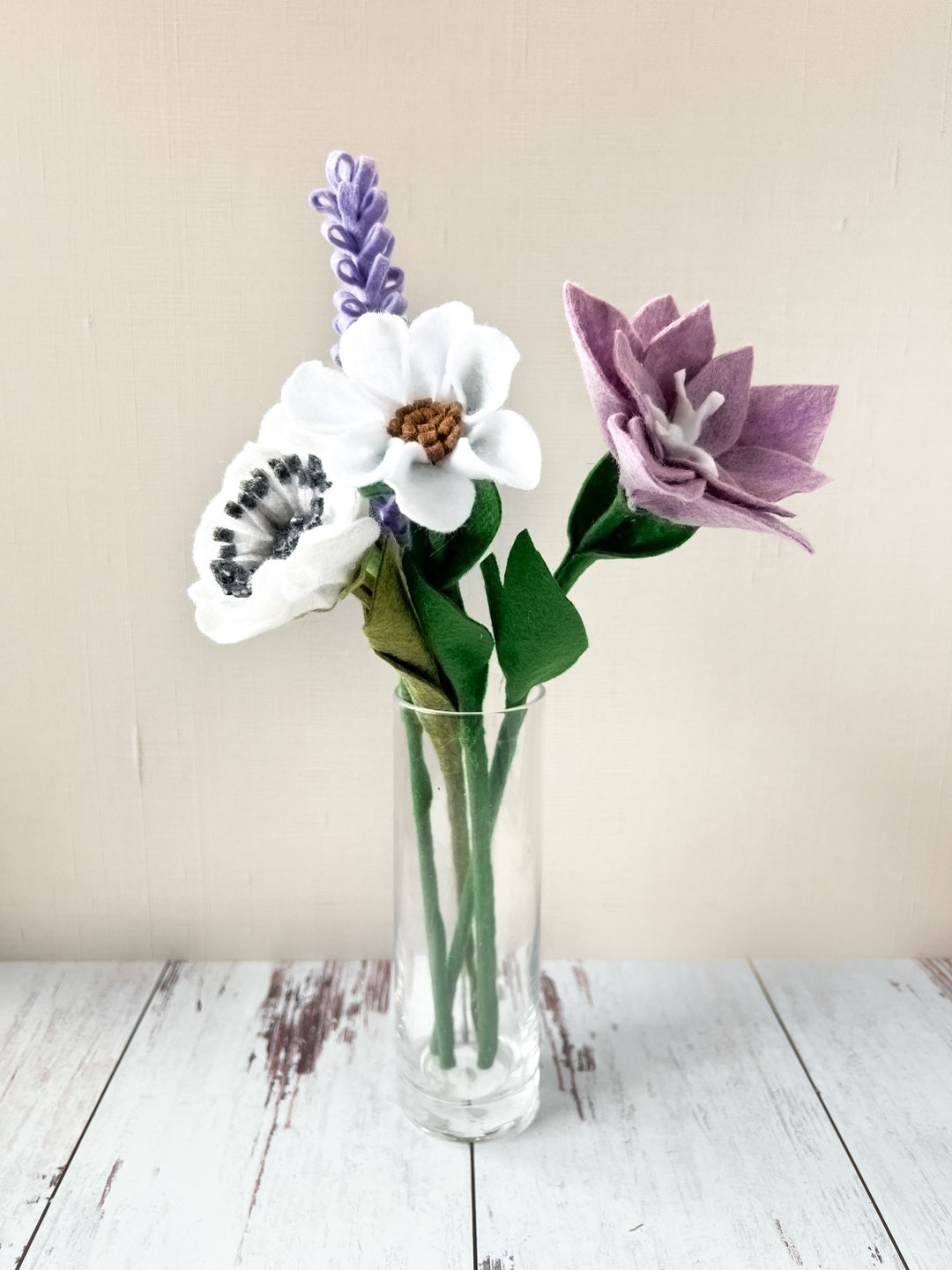 Spring Flower Bouquet No. 2 , Small Desk Flowers, Teacher or Friend ...