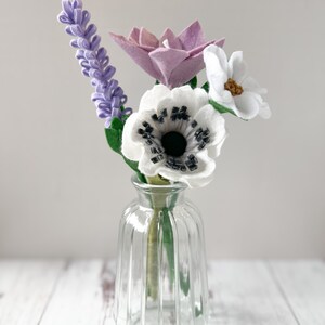 Spring Flower Bouquet No. 2 , Small Desk Flowers, Teacher or Friend ...