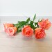 Pink Lemonade Roses Bouquet 5 Paper Flowers Sweet Strawberry Lemonade ...