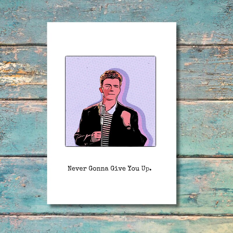 Rick Astley - Etsy