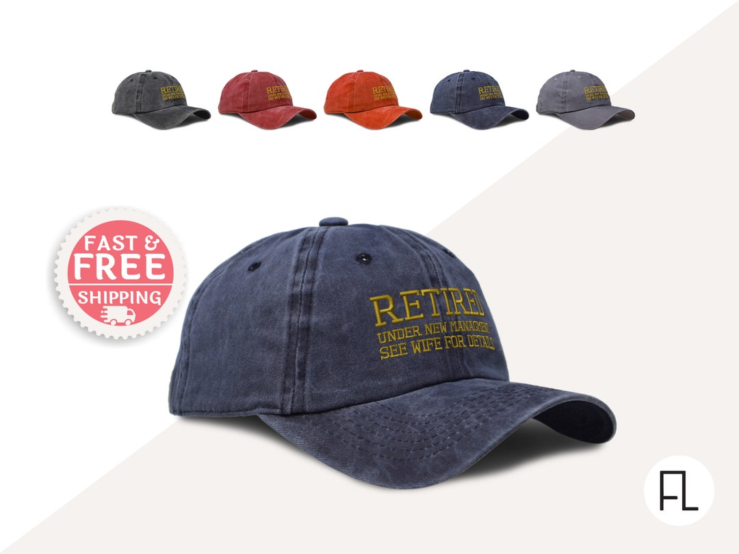 Soft Washed Baseball Cap Retired Under New Management - Etsy