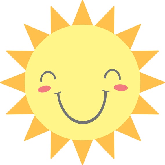 Happy Sun Clip Art