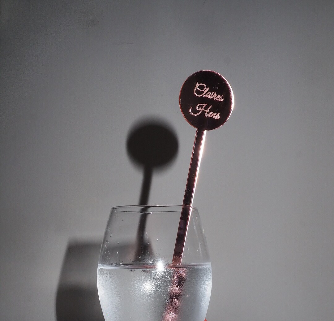 Custom Drink Stirrers 50pcs Acrylic Wedding Henparty Bachelorette ...