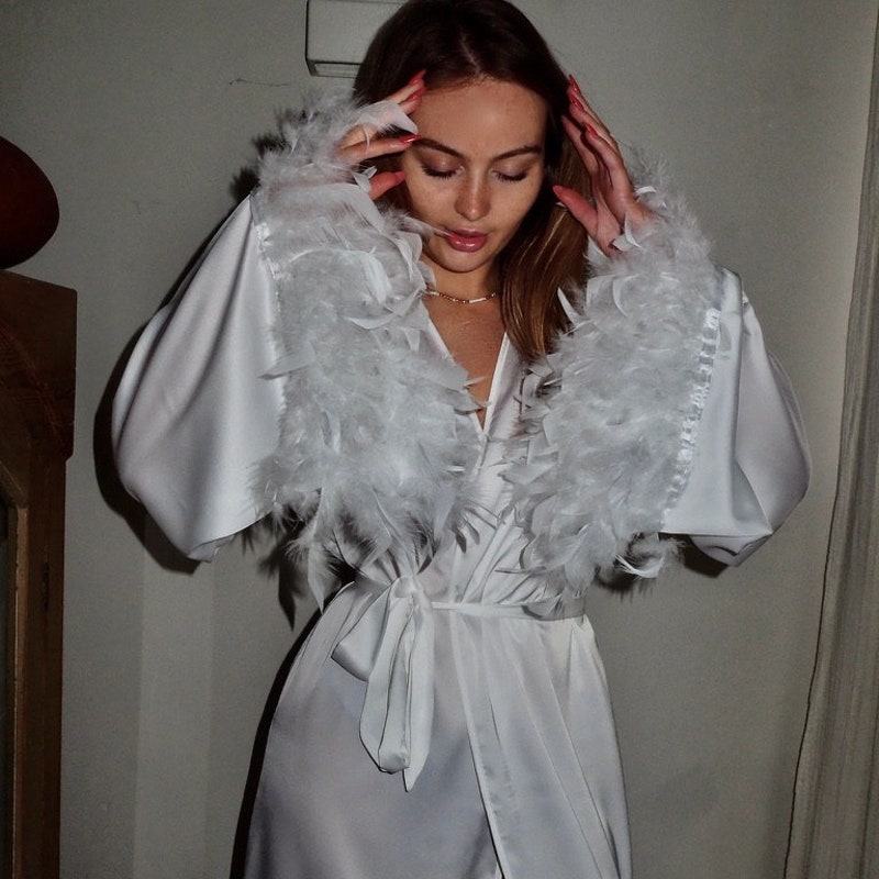 Feather Robe - Etsy