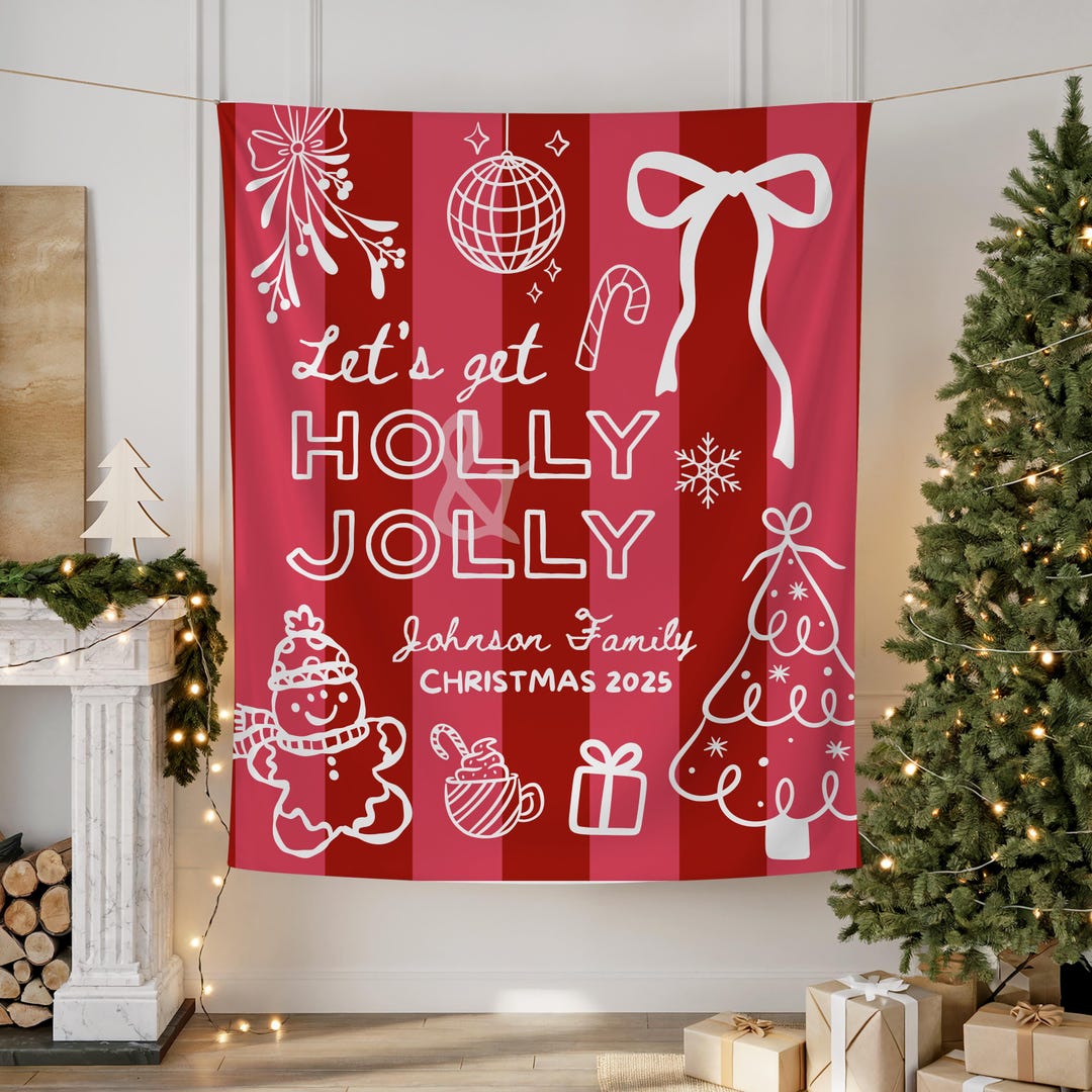 Custom Christmas Party Banner, Corporate Christmas Dinner Party Sign ...