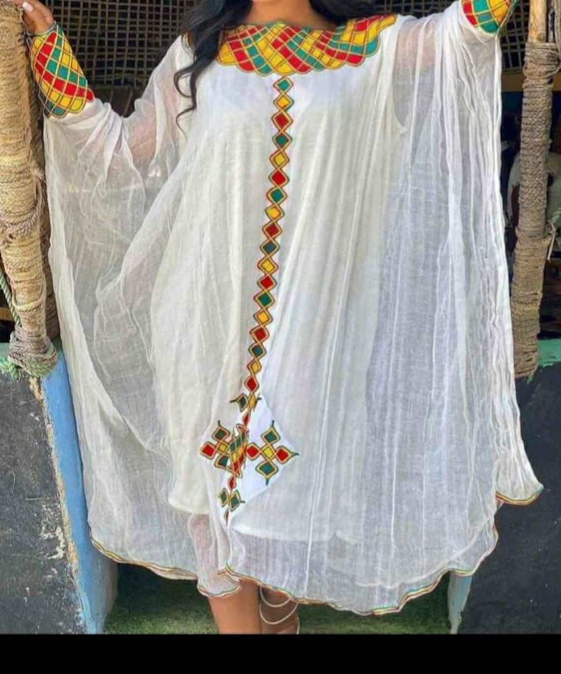 Simple Habesha Dress /ethiopian Habesha Dress / Eritrean Habesha Dress ...