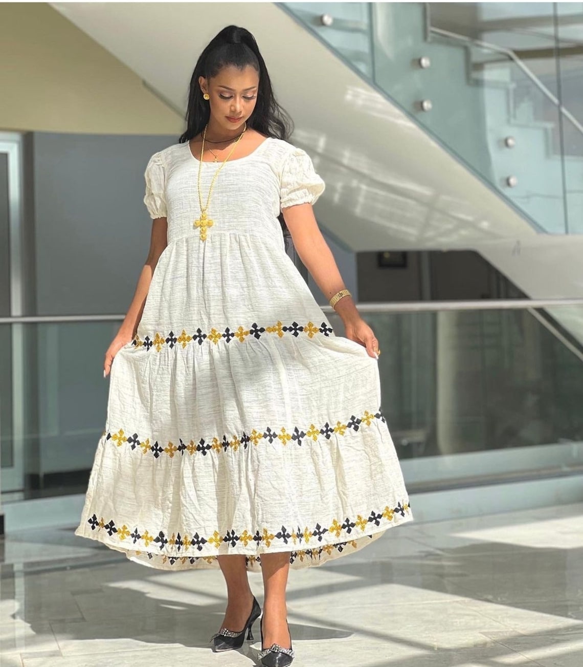 Beautiful Traditional Habesha Dress /ethiopian and Eritrean Dress - Etsy