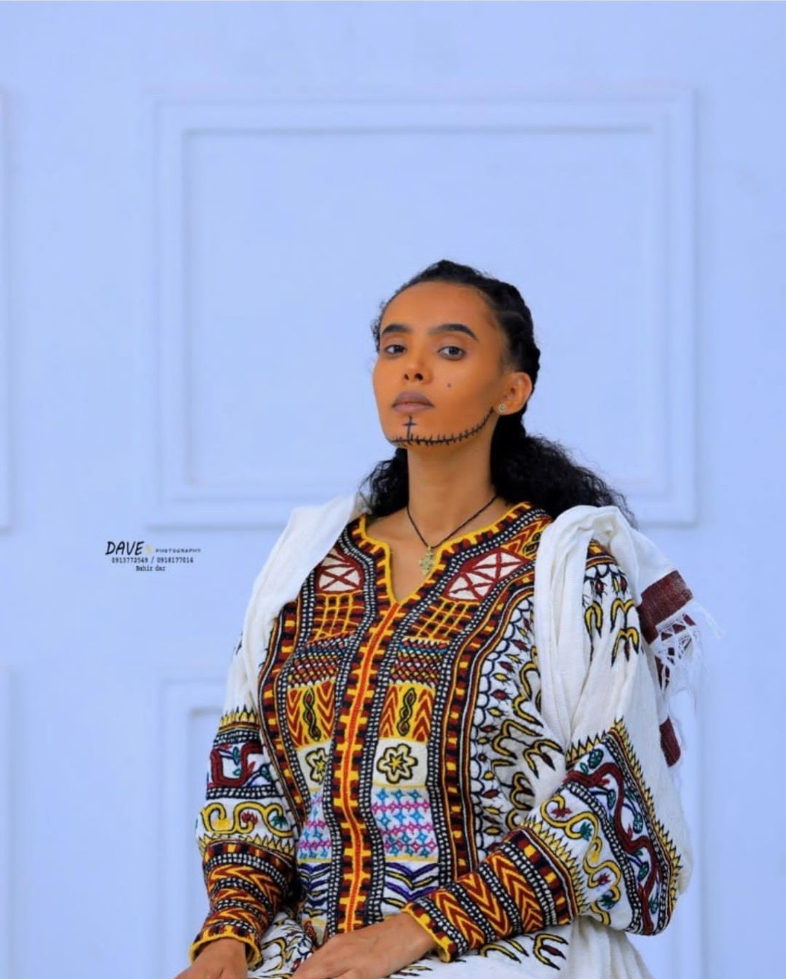 Authentic Gonder Traditional Dress# ETEGE MNTWAB - Etsy