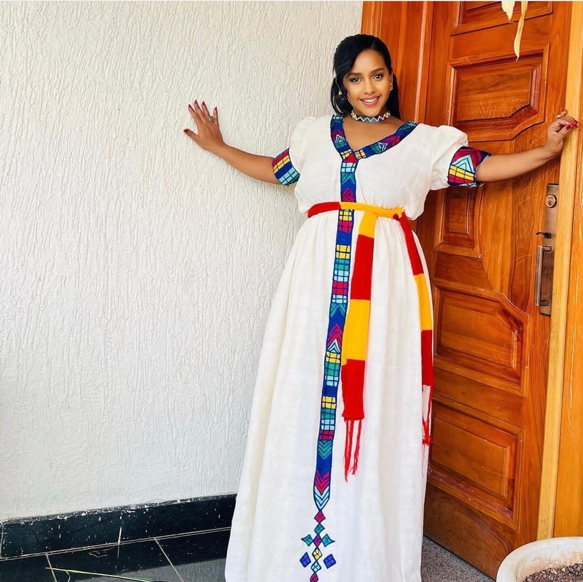 Appealing New Traditional Habesha Dress/ashenda /gift for Her/ethiopian ...