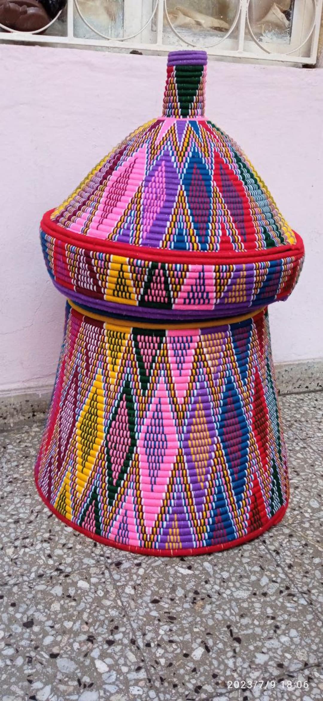 Traditional Habesha Mesob Werk /home Decor/ Habesha Wedding Gift and ...