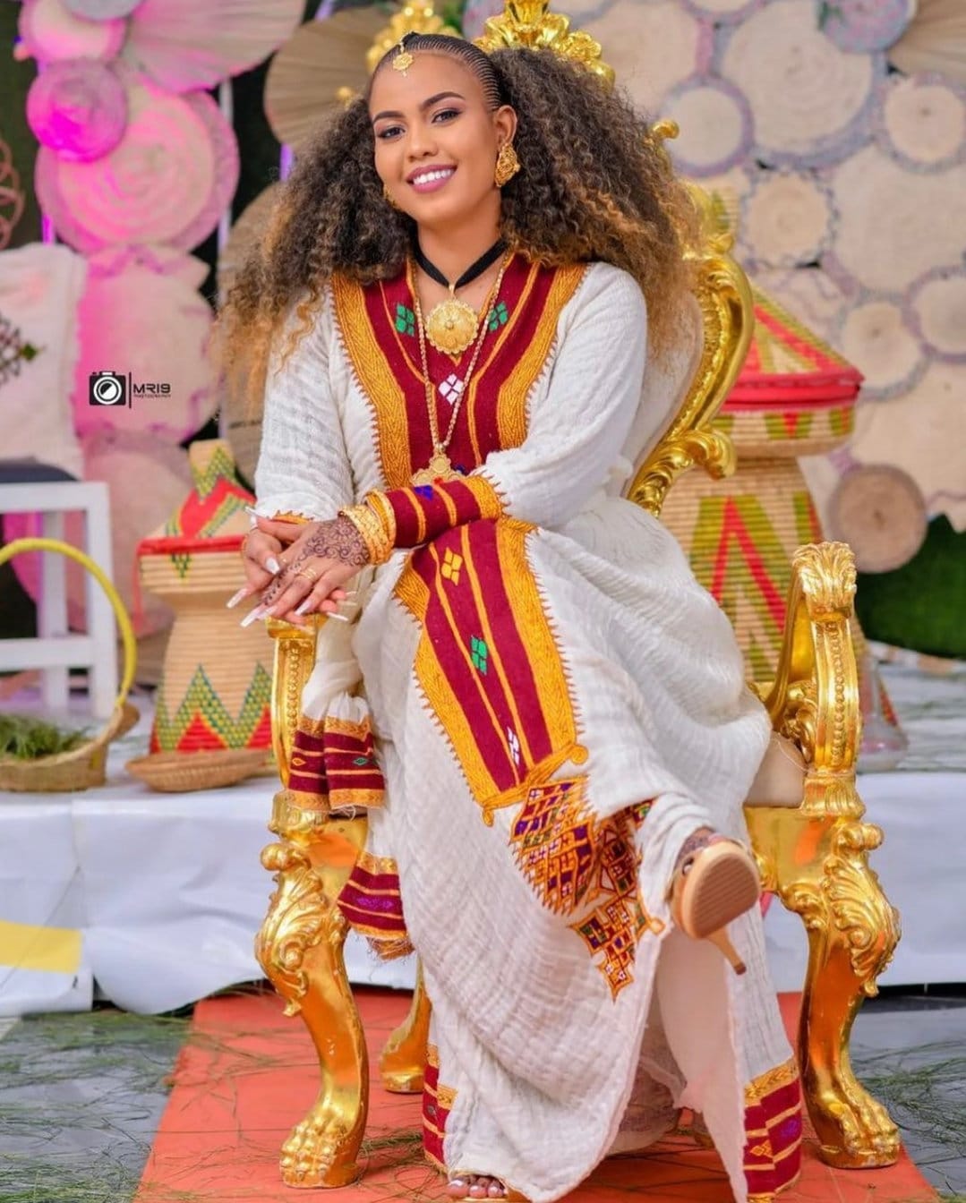Stunning Habesha Dress/axum Fetil /gift for Her / Habesha Mother of the ...