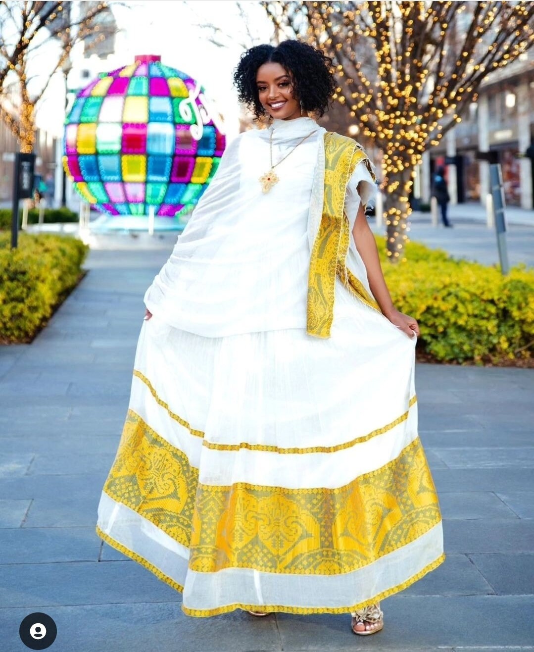 Stunning Habesha Traditional Dress/ Ethiopian and Eritrean Traditional ...
