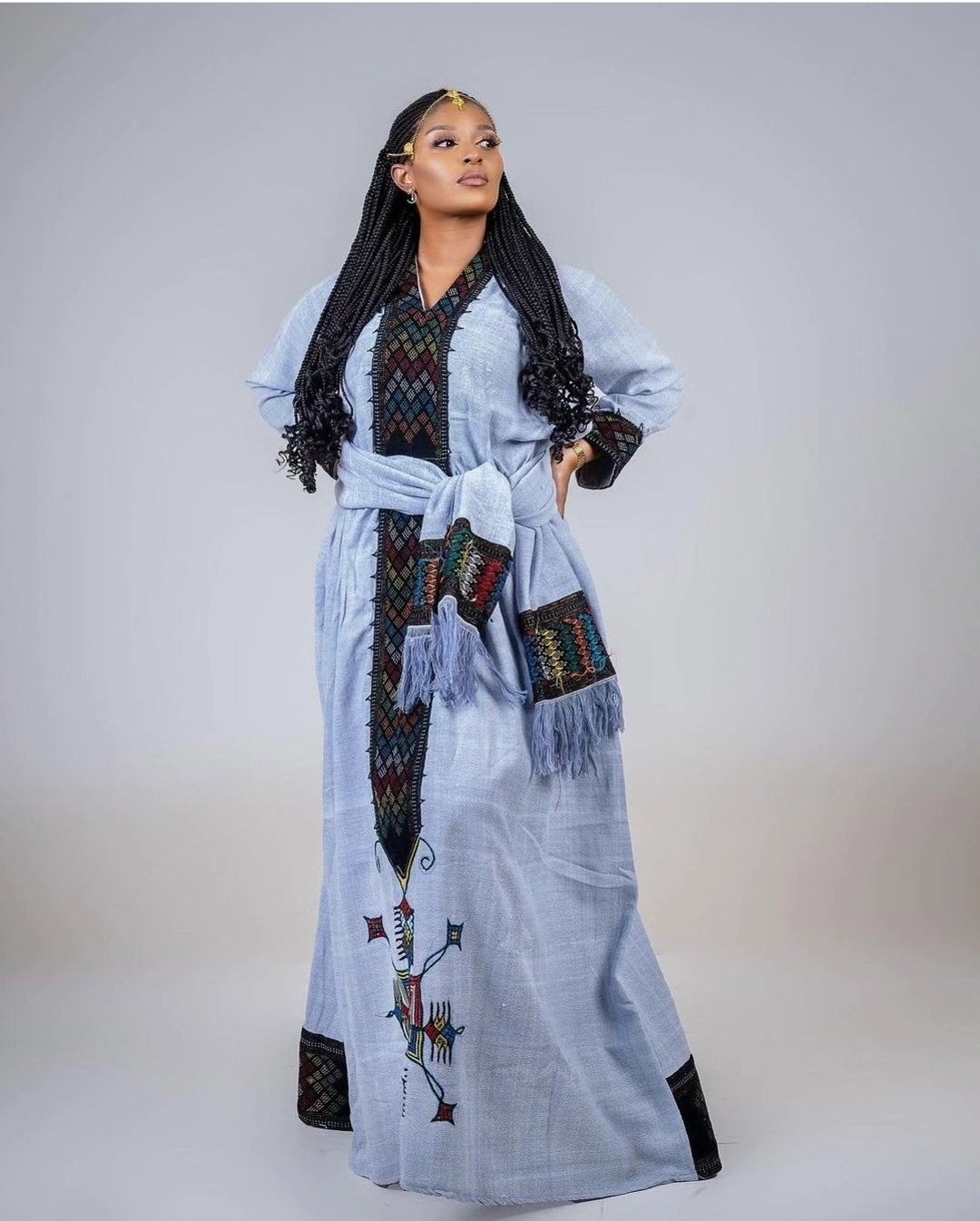 Raya Habesha Dress / Ethiopian Dress - Etsy