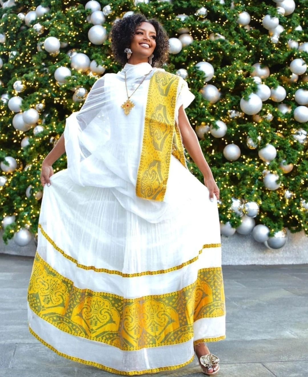 Stunning Habesha Traditional Dress/ Ethiopian and Eritrean Traditional ...