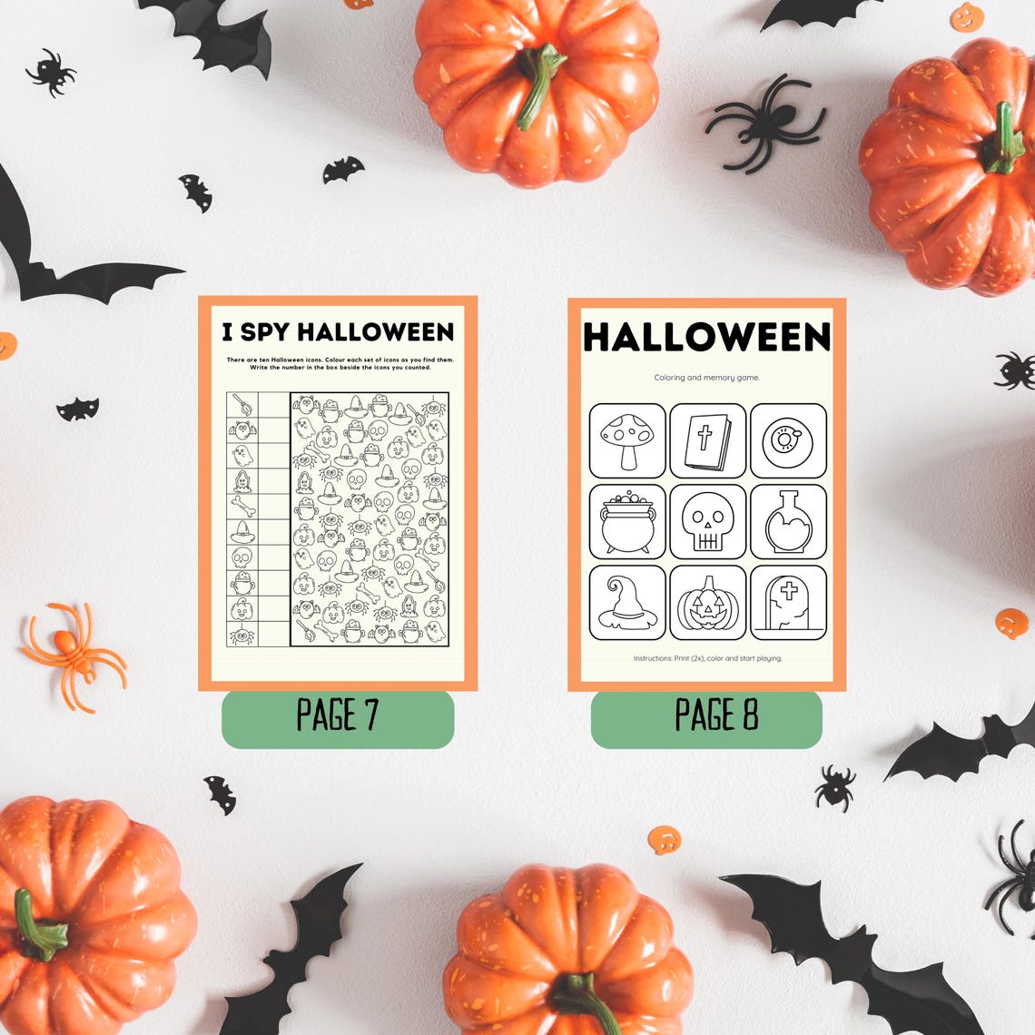 Halloween Printable 10 Game Bundle | Halloween Party Games | Halloween ...
