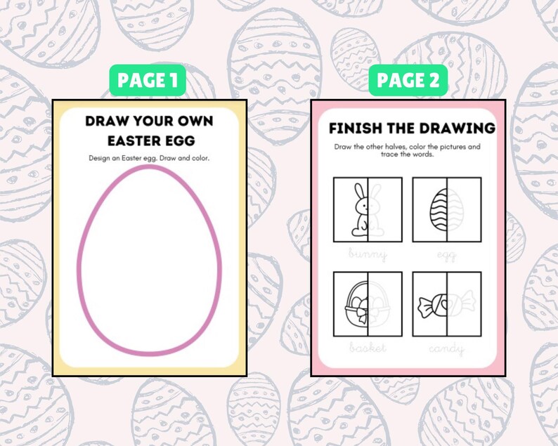 Easter Printable 10 Game Bundle | Easter Party Games | Easter Games for ...