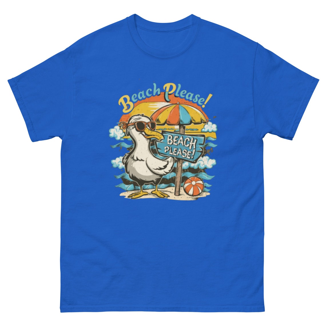 Beach Please Shirt, Beach T-shirt, Beach Vacation Shirt, Unisex T-shirt ...
