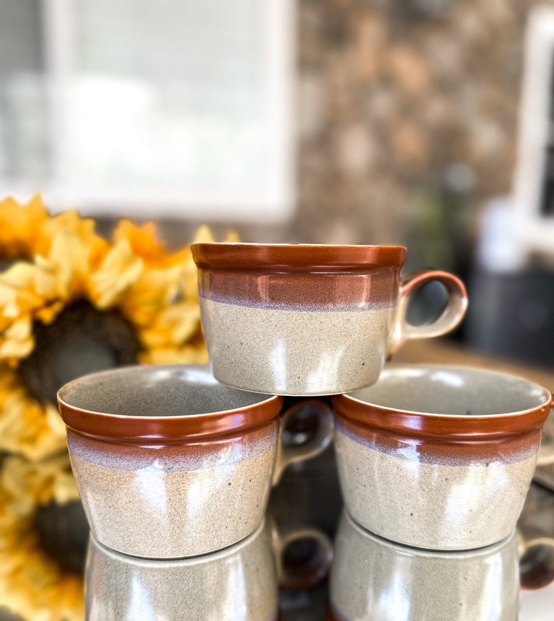 Vintage Mikasa Potters Art Mugs - Etsy