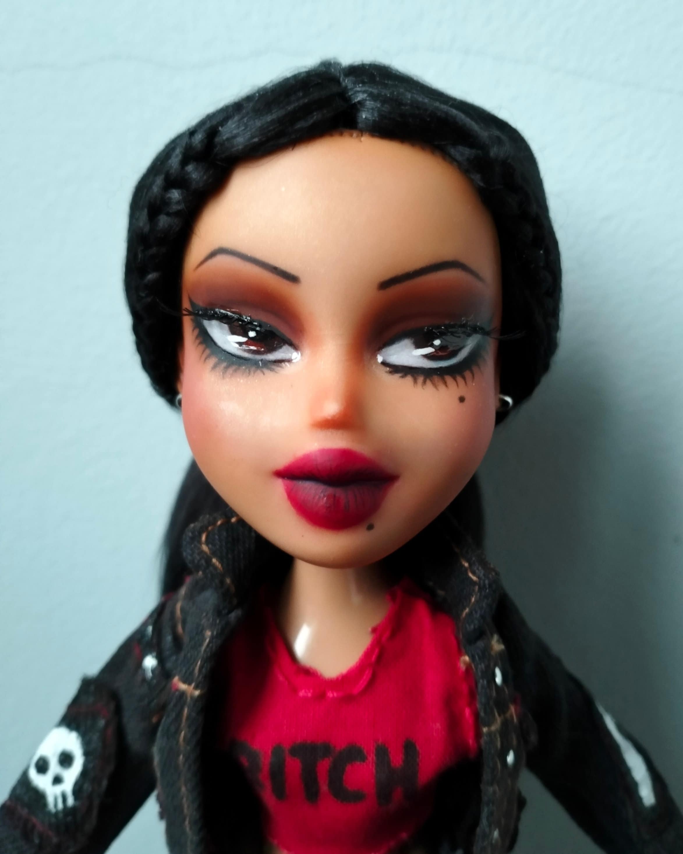 Custom OOAK Bratz Doll Repaint Alternative Fashion - Etsy