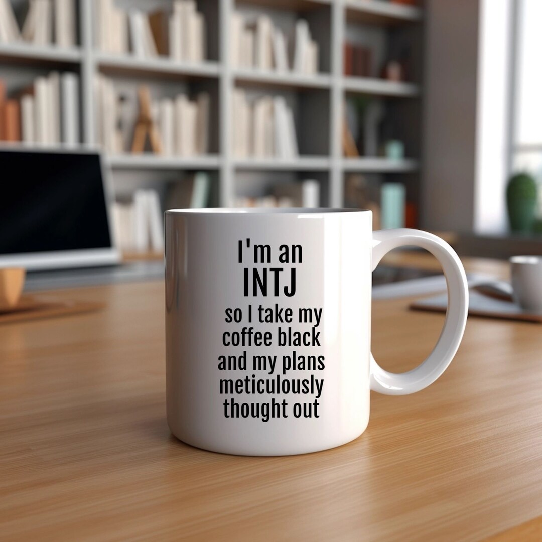 Myers Briggs INTJ, Introvert Personality Humor, Funny Coffee Mug - Etsy