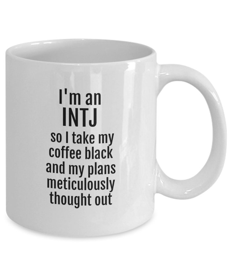 Myers Briggs INTJ, Introvert Personality Humor, Funny Coffee Mug - Etsy