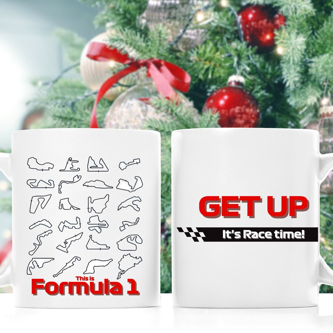 Formula 1 / F1 Circuit It's Race Time Coffee Mug Office - Etsy
