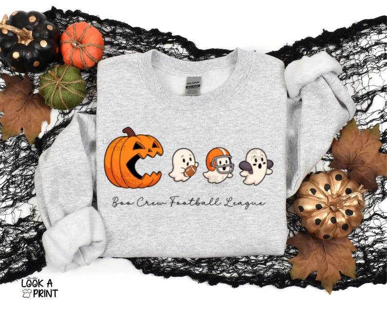 Retro Halloween Pumpkin Football PNG, Funny Fall Touchdown Design ...