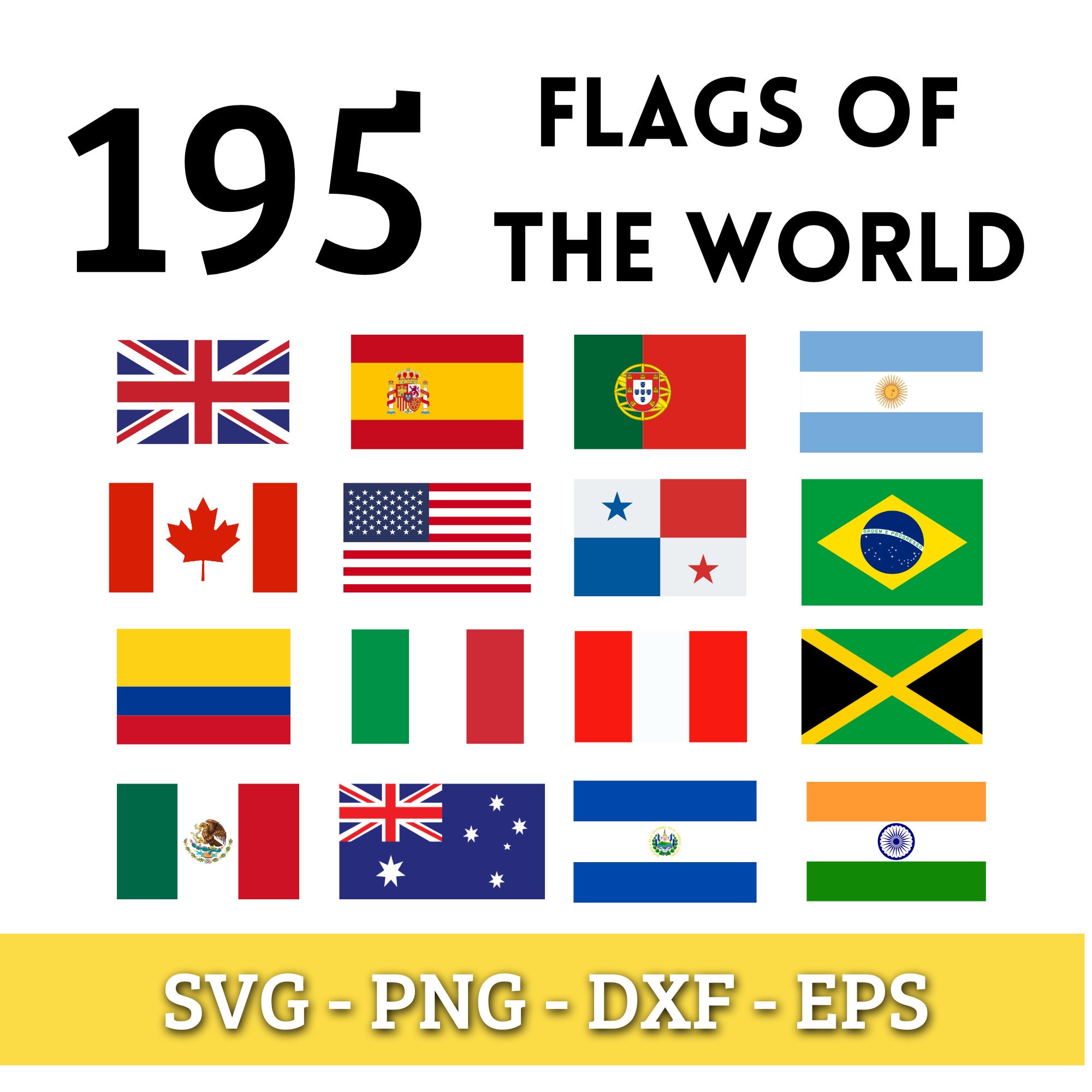 Flags of the World Png, World Flags Svg, Flags Svg, World Country Flags Png, Flags Vectors ...
