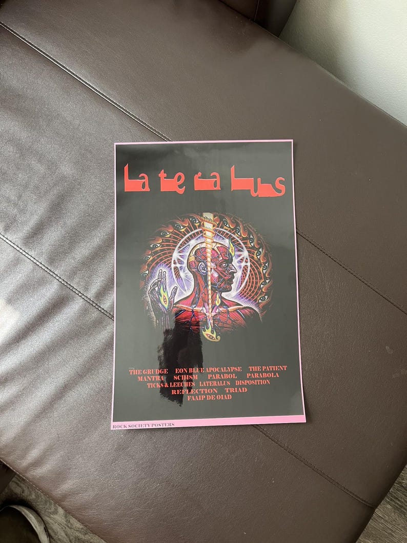 Lateralus Tool Poster Digital File - Etsy