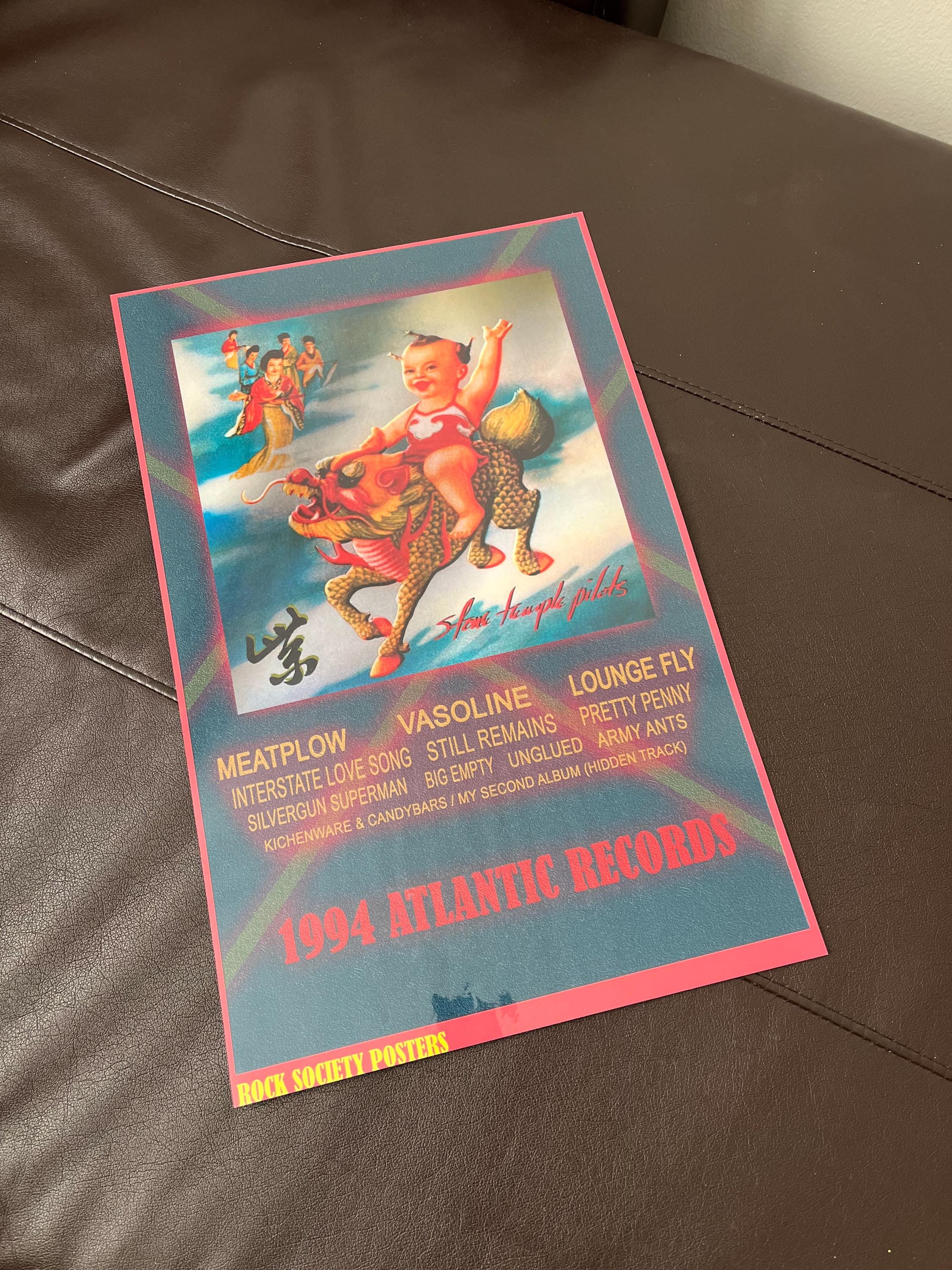 Stone Temple Pilots Purple Album Poster - Etsy