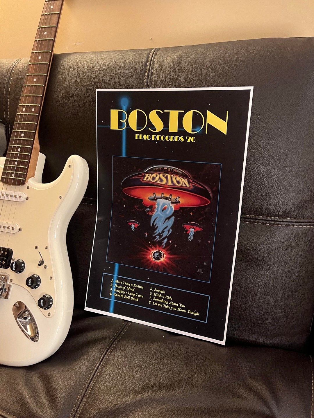 Boston, Boston Album Poster Digital File - Etsy