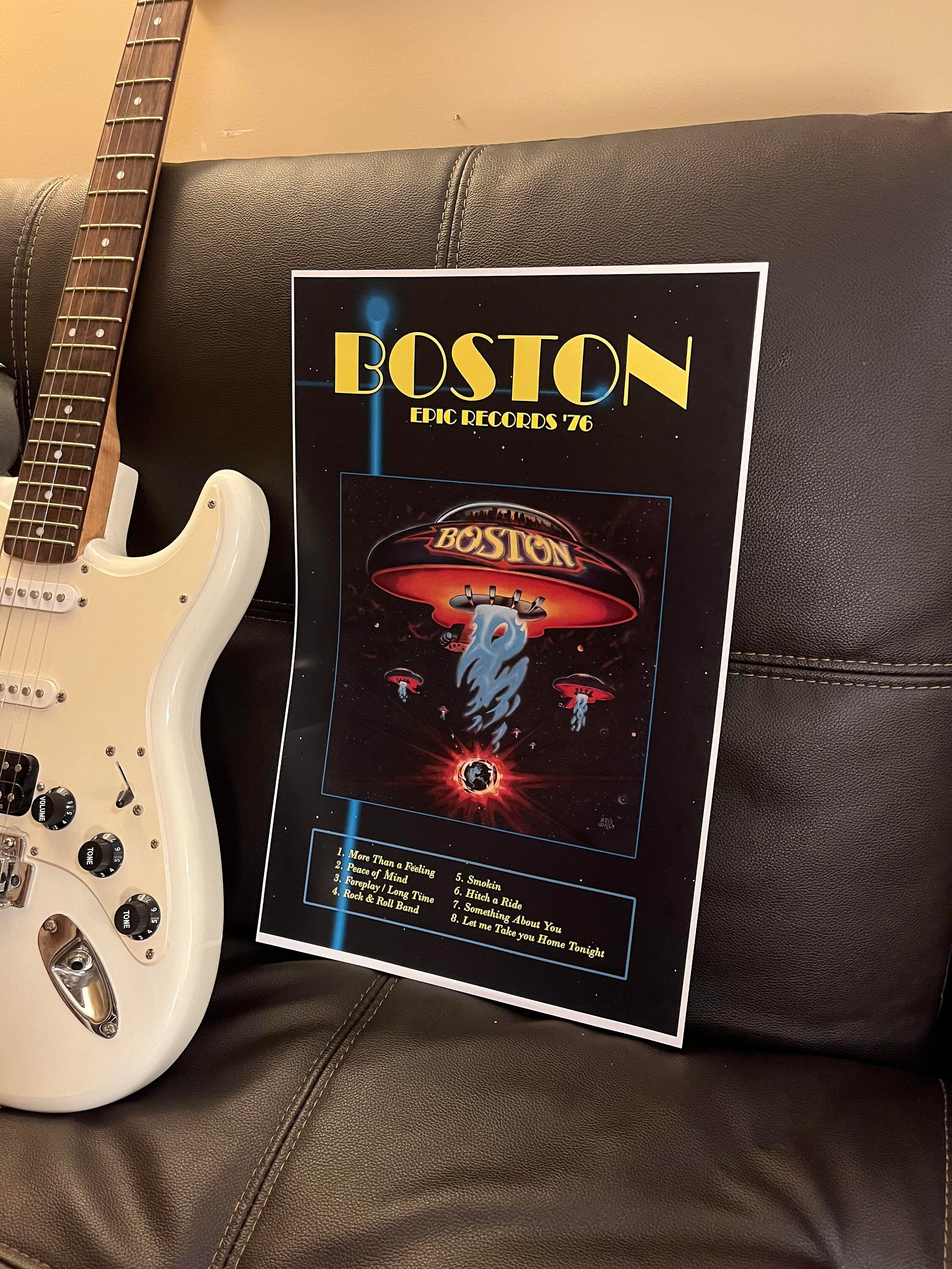 Boston, Boston Album Poster Digital File - Etsy