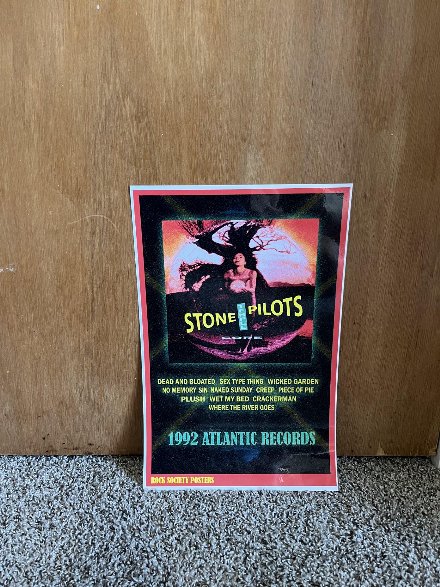 Stone Temple Pilots Core Album Poster Digital File - Etsy