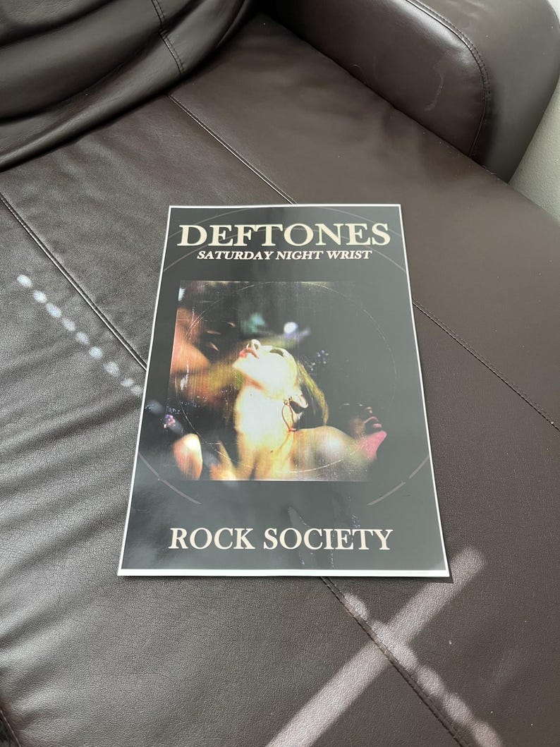 Deftones Saturday Night Wrist Poster Digital File - Etsy