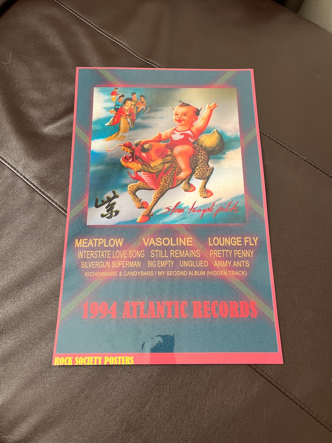 Stone Temple Pilots Purple Album Poster - Etsy