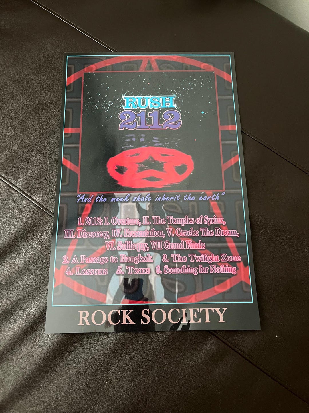 Rush 2112 Poster Digital File - Etsy