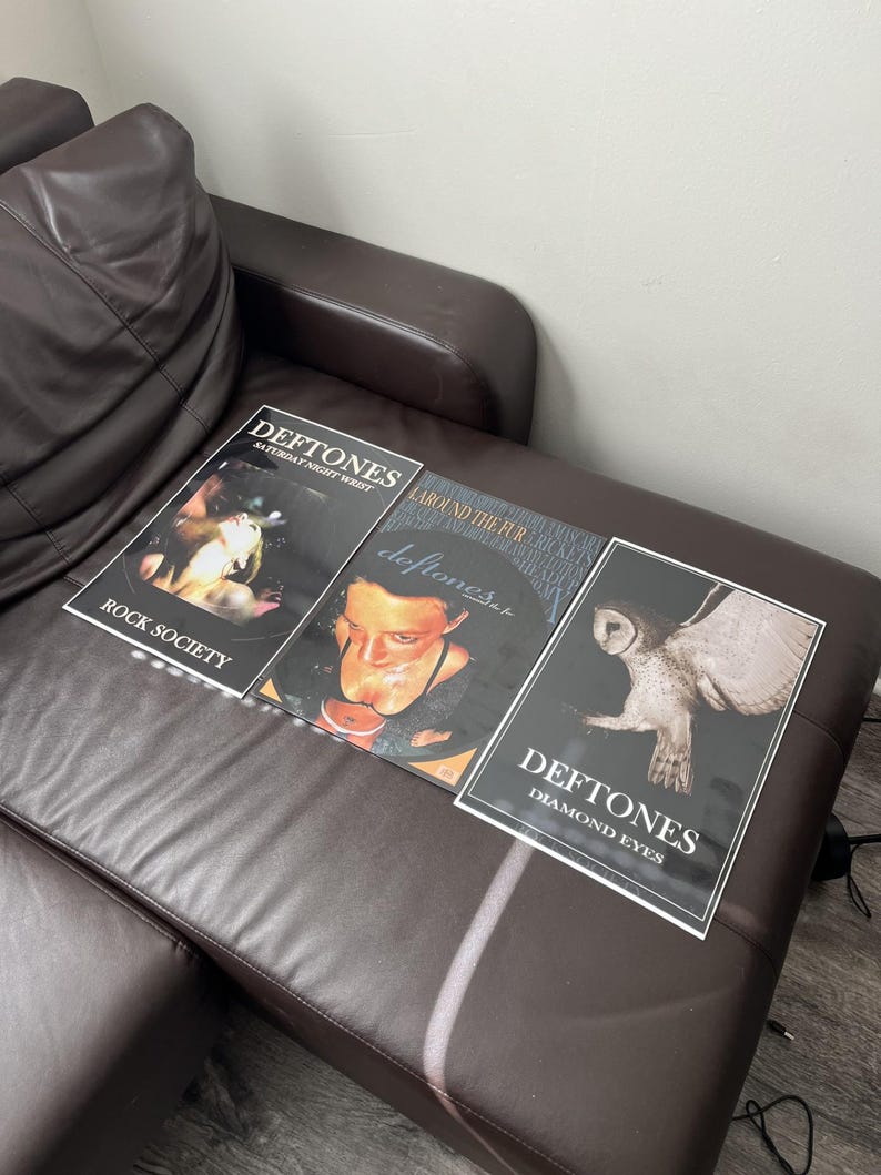 Deftones Album Poster Collection - Etsy