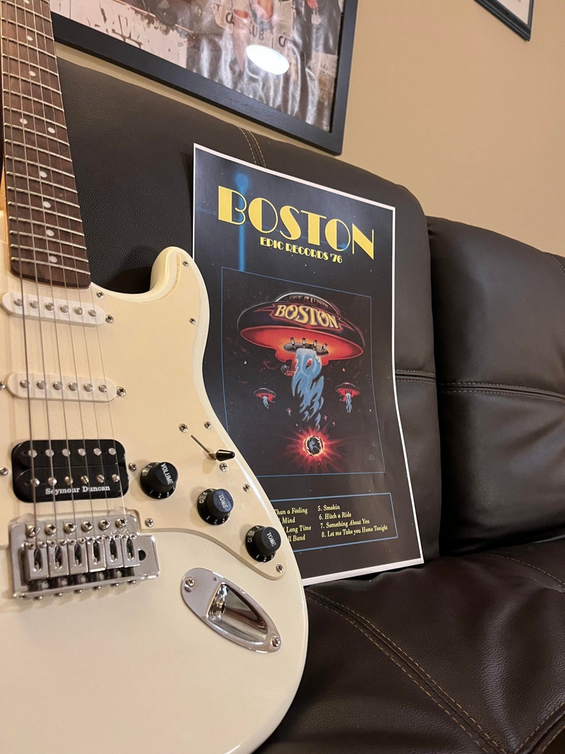 Boston, Boston Album Poster Digital File - Etsy